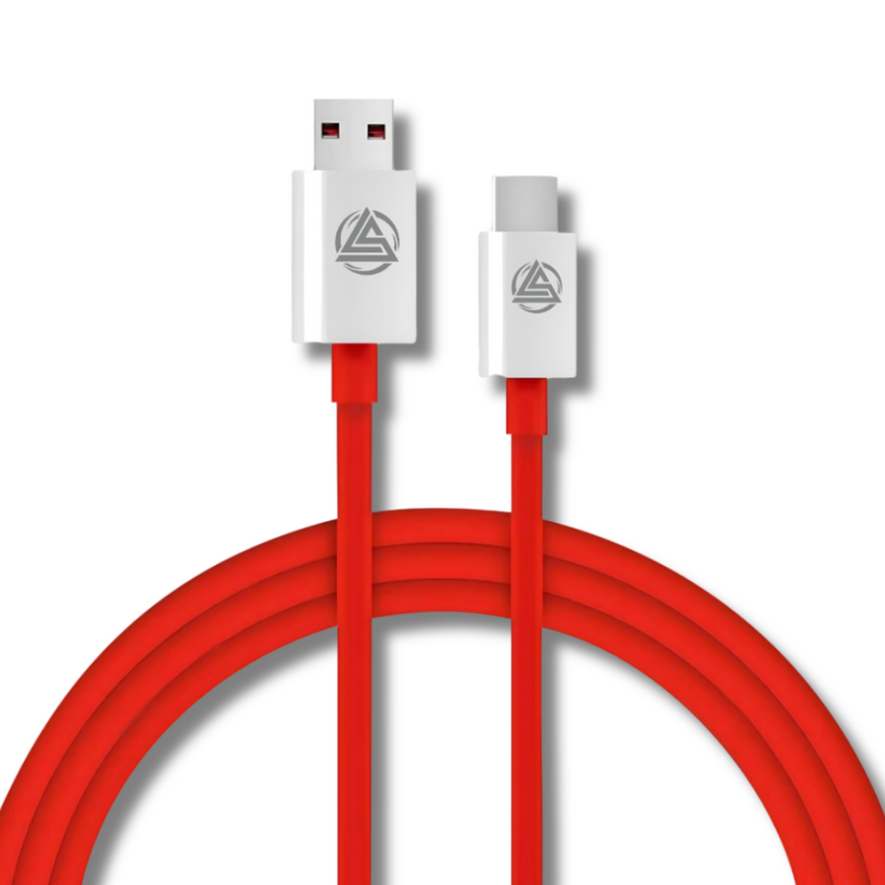 AirBorne – Supervooc USB To Type C Data Cable (Red)